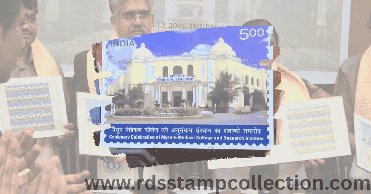 Celebrating 100 Years of Medical Excellence: India Post Releases Stamp ...